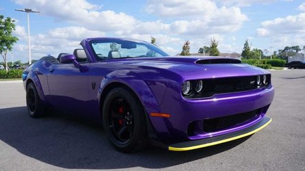 Custom Dodge Challenger Hellcat Convertible Could Be Yours For $95k
