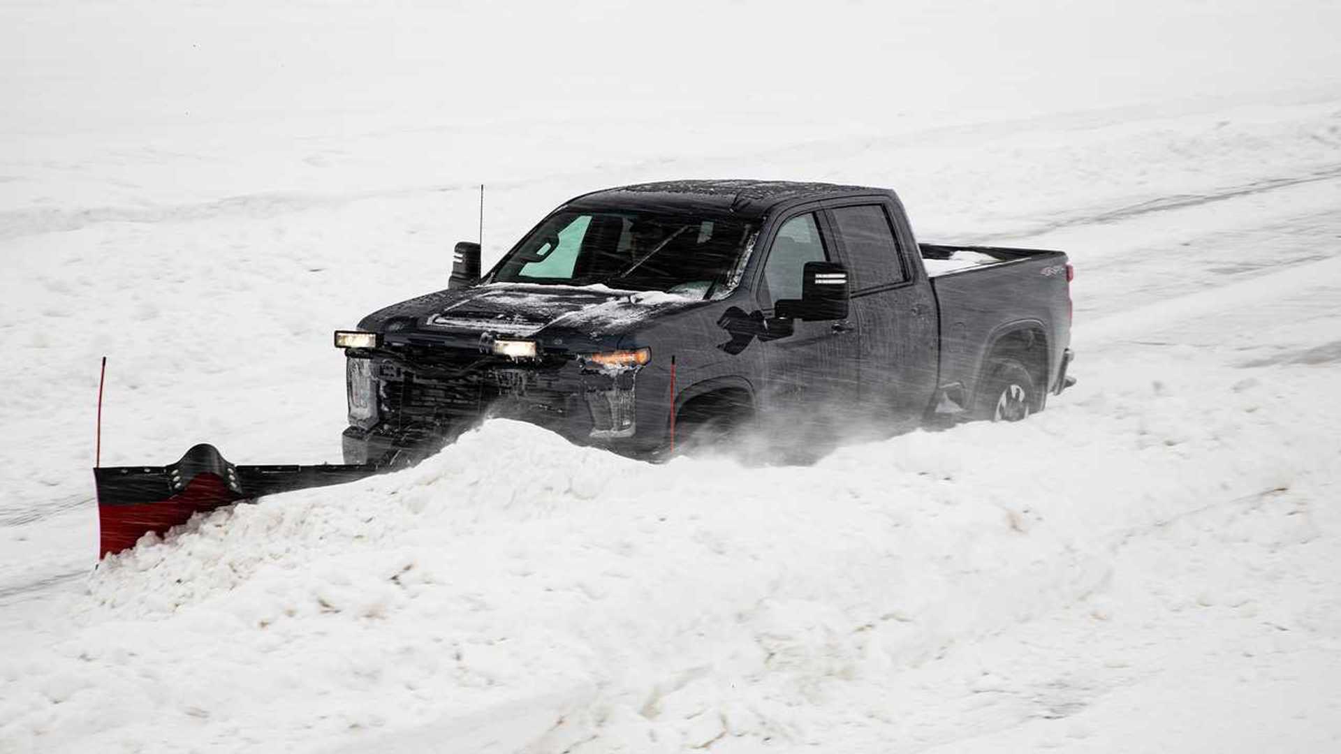 2020 Chevrolet Silverado HD Snow Plow First Drive: Celebrating Winter’s ...
