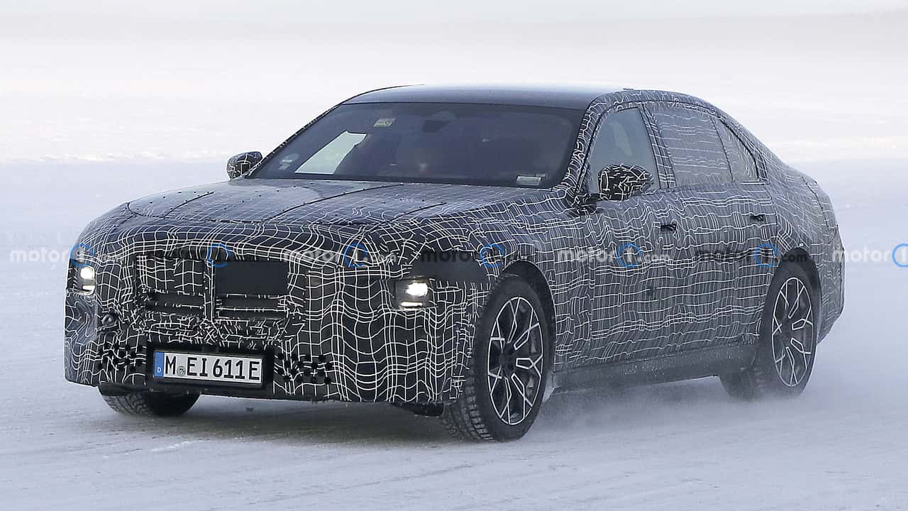 BMW 7er/i7 (G70): Erlkönig zeigt erstmals das Facelift