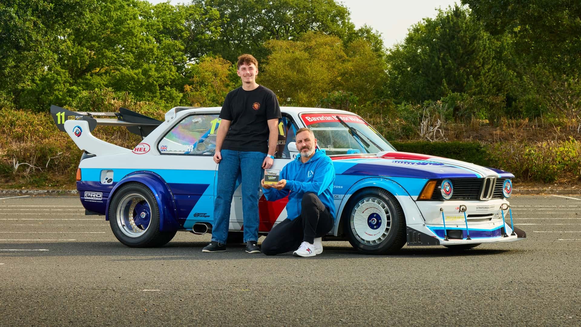 Este BMW Serie 3 V8 está 'hecho en casa'