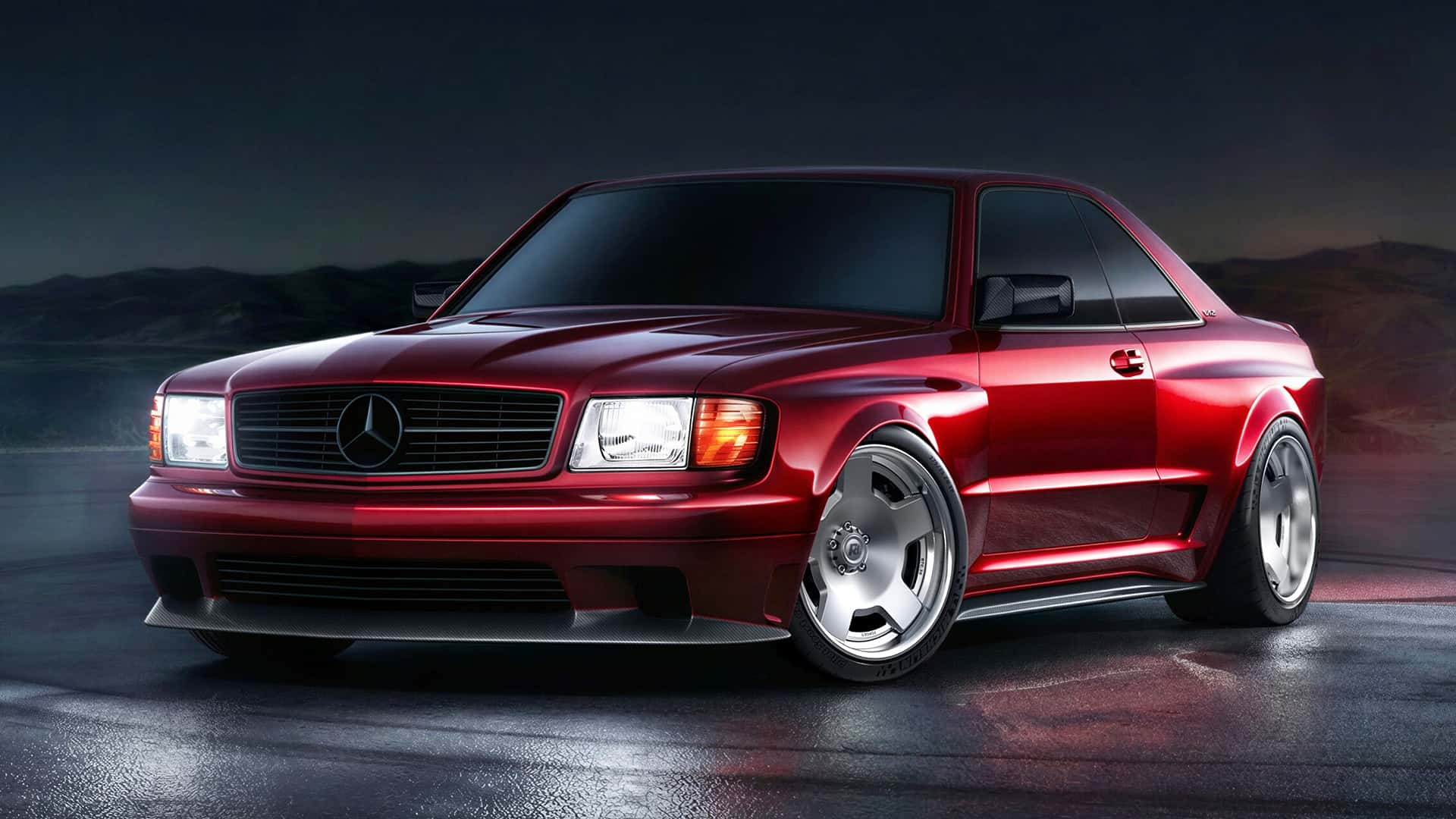 Torna la coupé Mercedes Anni '80, col V12 da 660 CV e il cambio manuale