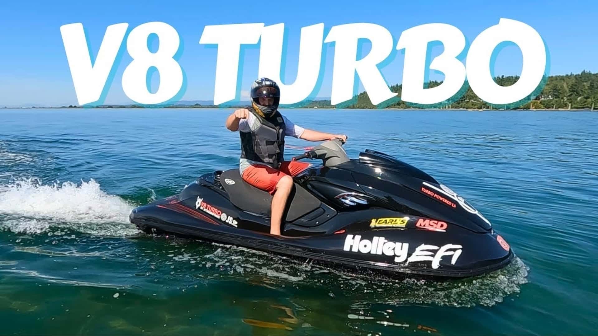 This PWC Has a V8 Hiding Beneath Its Shell, And a Turbo