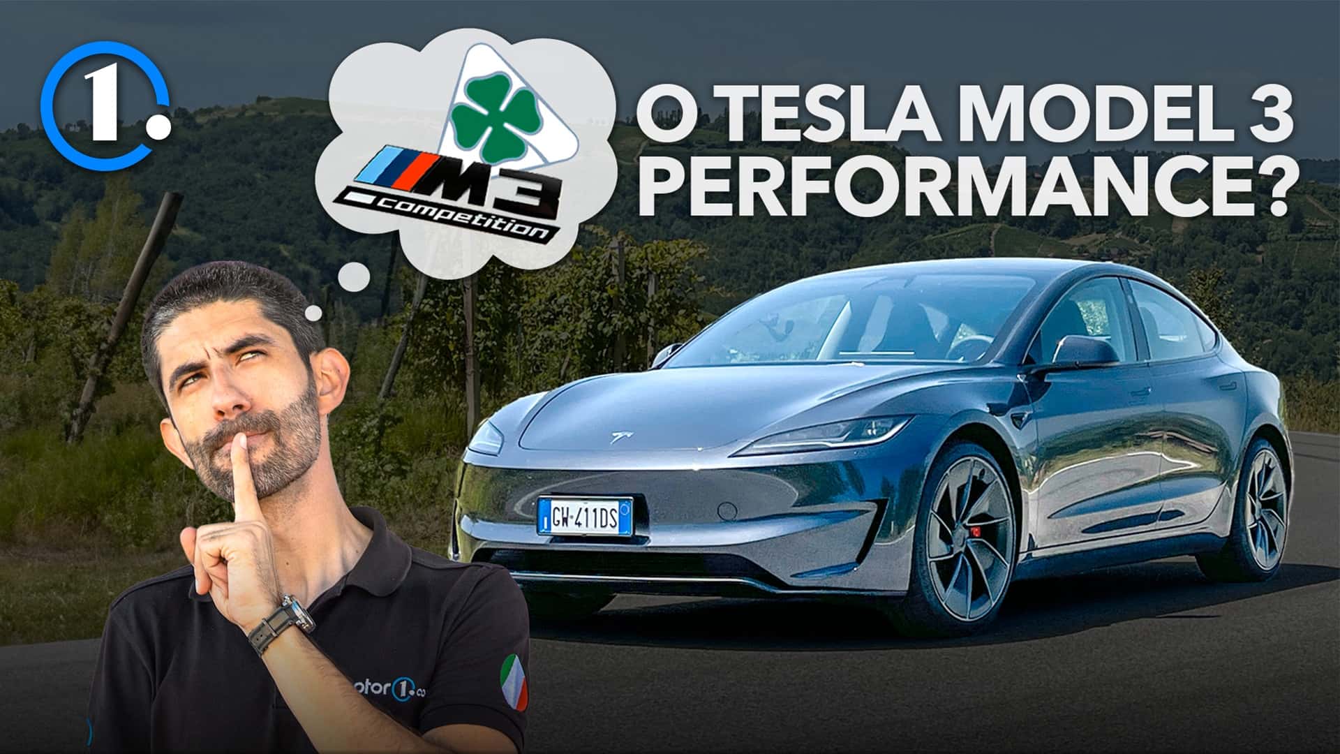 Tesla Model 3 Performance 2025: prova, 460 CV, sfida, BMW M3