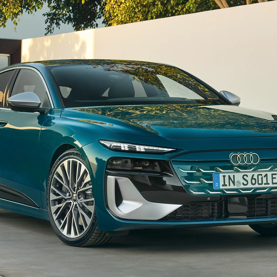 The new audi electric car store