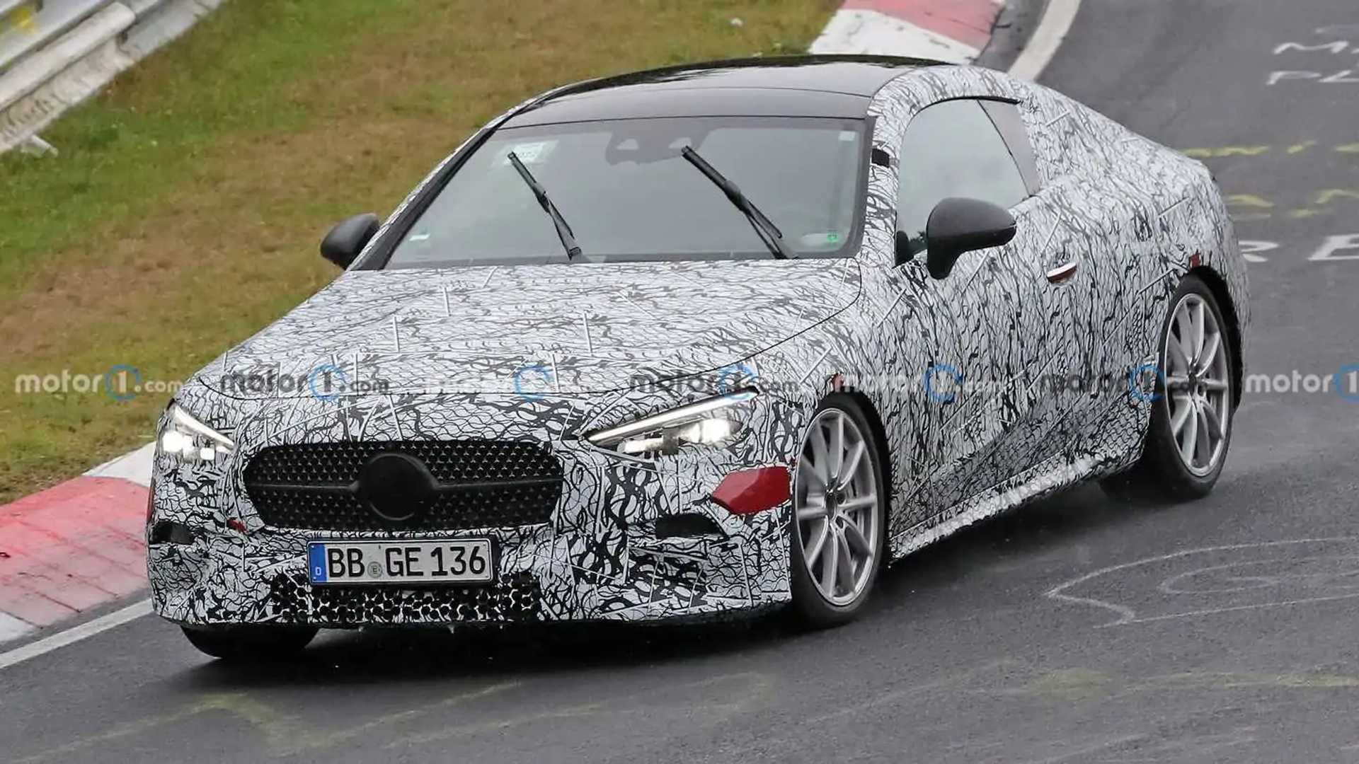 Mercedes-Benz CLE-Serisi, Nürburgring'de görüntülendi