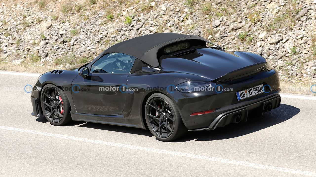Porsche 718 Spyder RS, avvistata la scoperta più cattiva al Ring