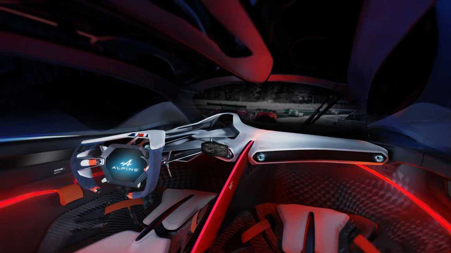 Alpine A4810 : une supercar hydrogène imaginée par des étudiants