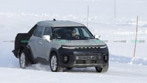 SsangYong Torres Pick-up als Erlkönig auf dem Eissee