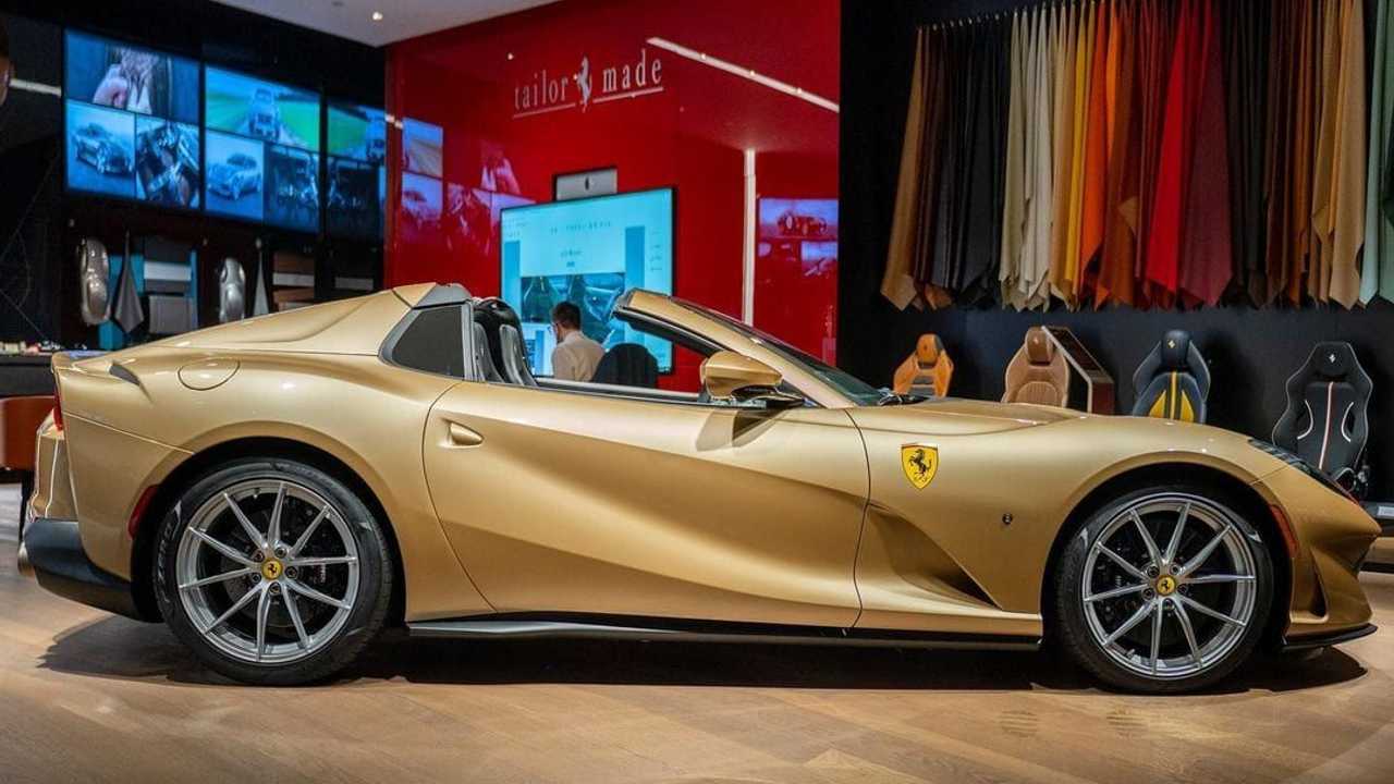 Tailor Made Ferrari 812 GTS in Oro Chiaro