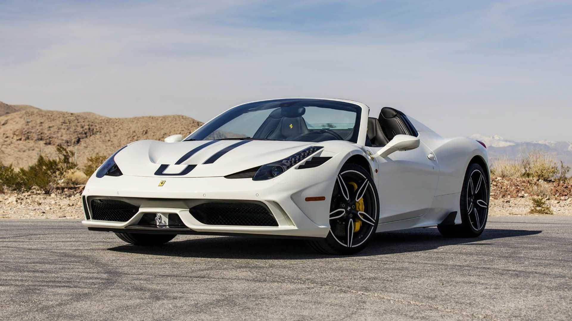 2015 Ferrari 458 Speciale Aperta at Mecum Glendale 2022 Auction