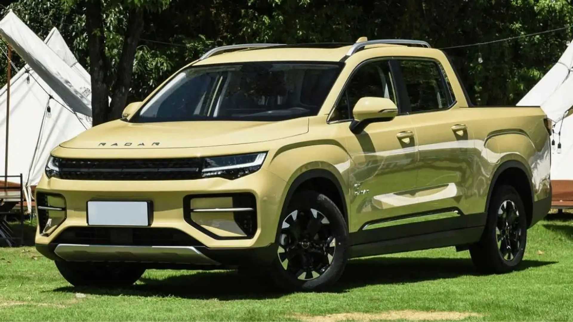 Radar RD6: picape elétrica com porte de Hilux custa o equivalente a R ...