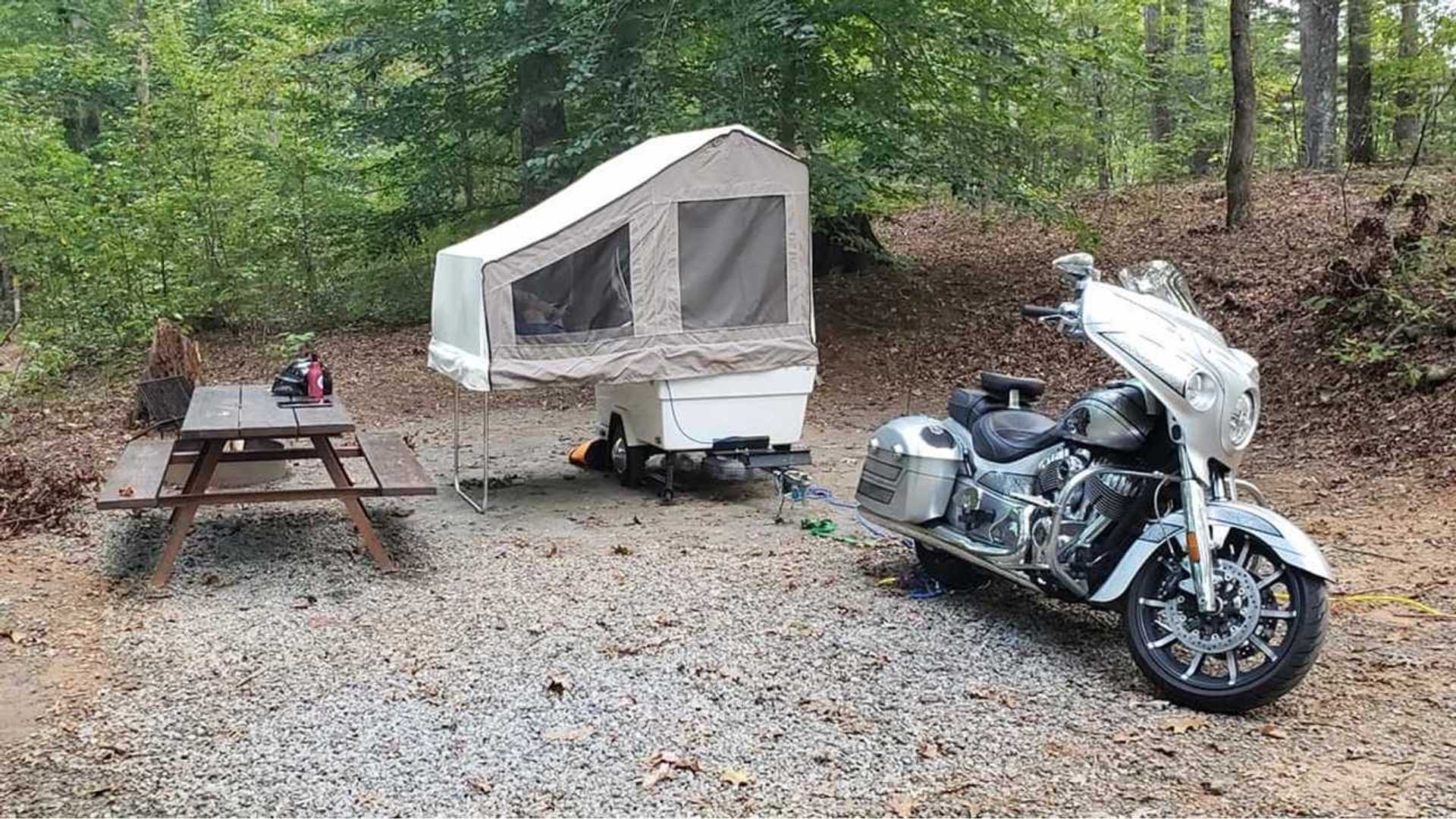 5 Great Campers for Motorcycle Camping
