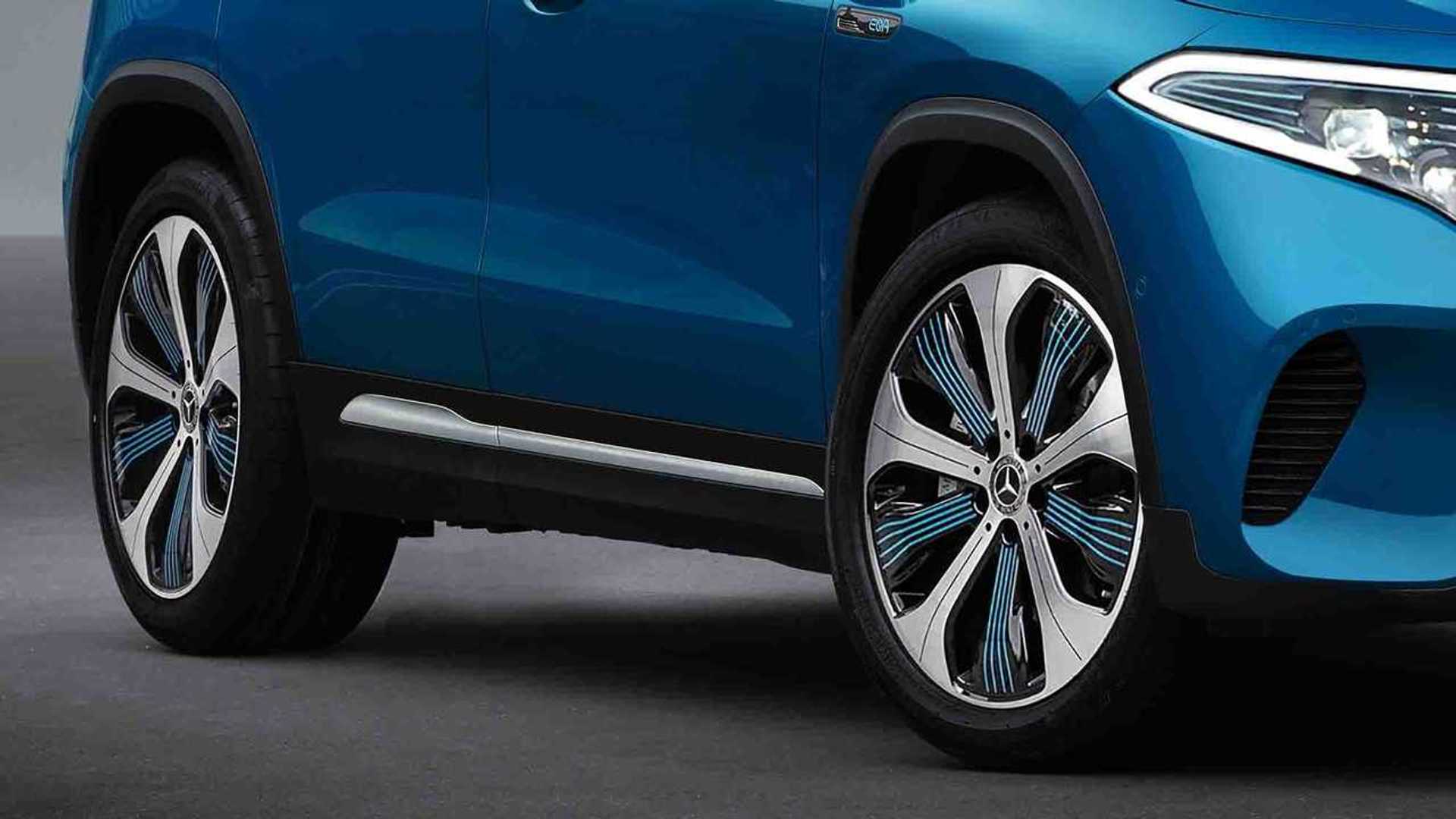 Render Mercedes-Benz EQA 2021, un nuevo SUV eléctrico