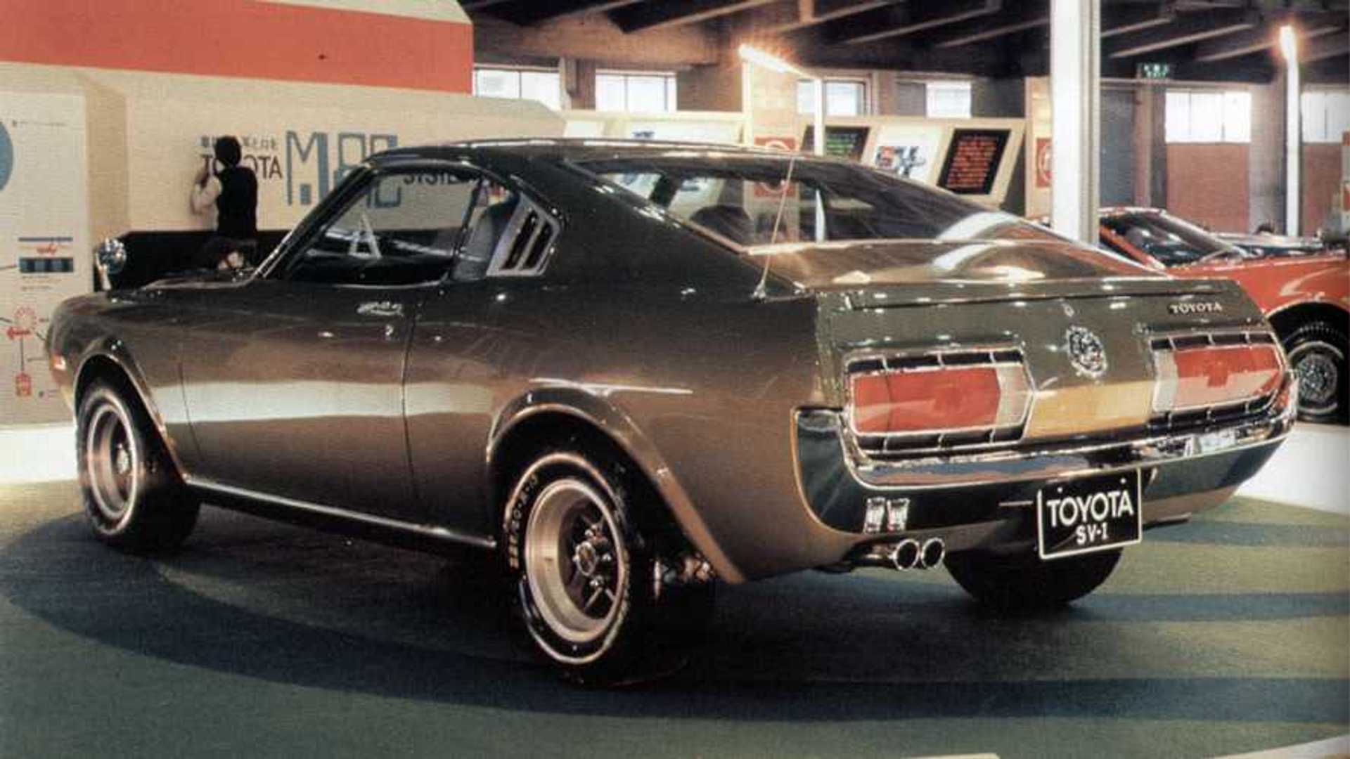 Toyota SV-1, una muscle car in stile manga