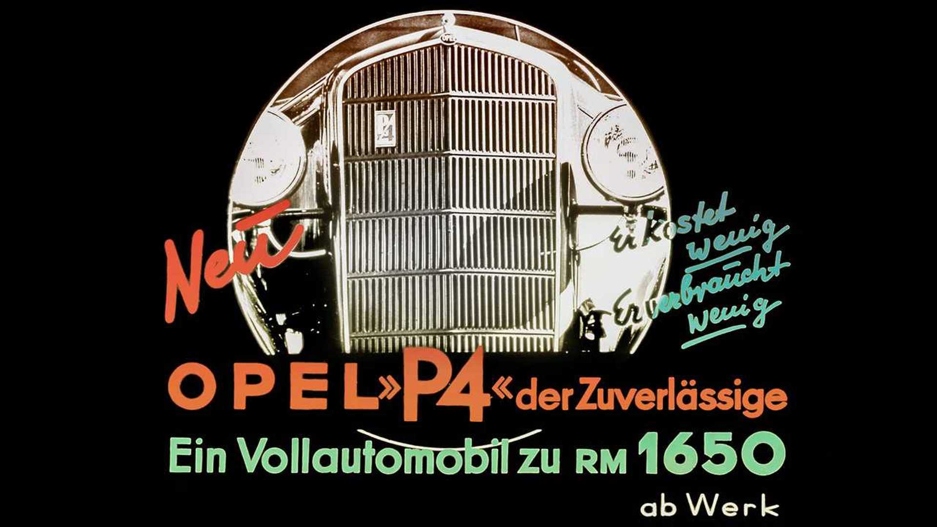 Opel P4 (1935-1937): Kennen Sie den noch?