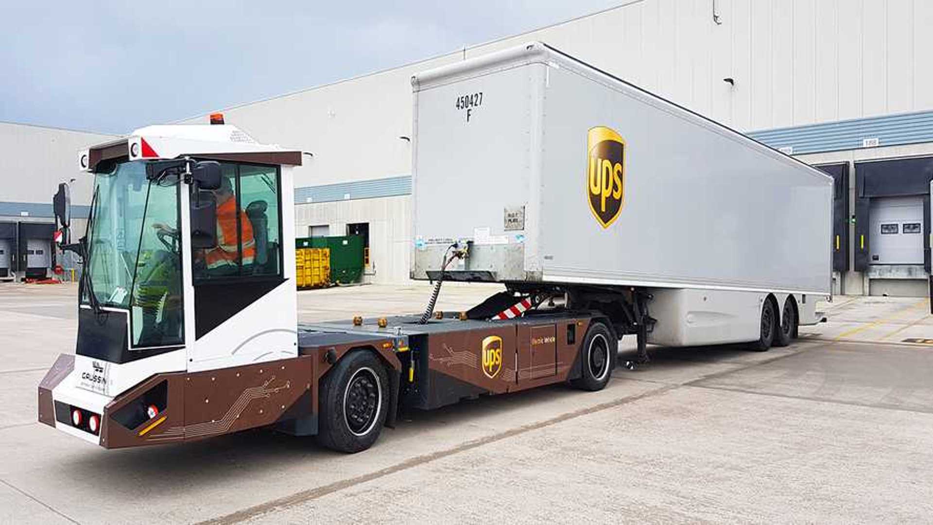 UPS sperimenta la guida autonoma negli hub logistici