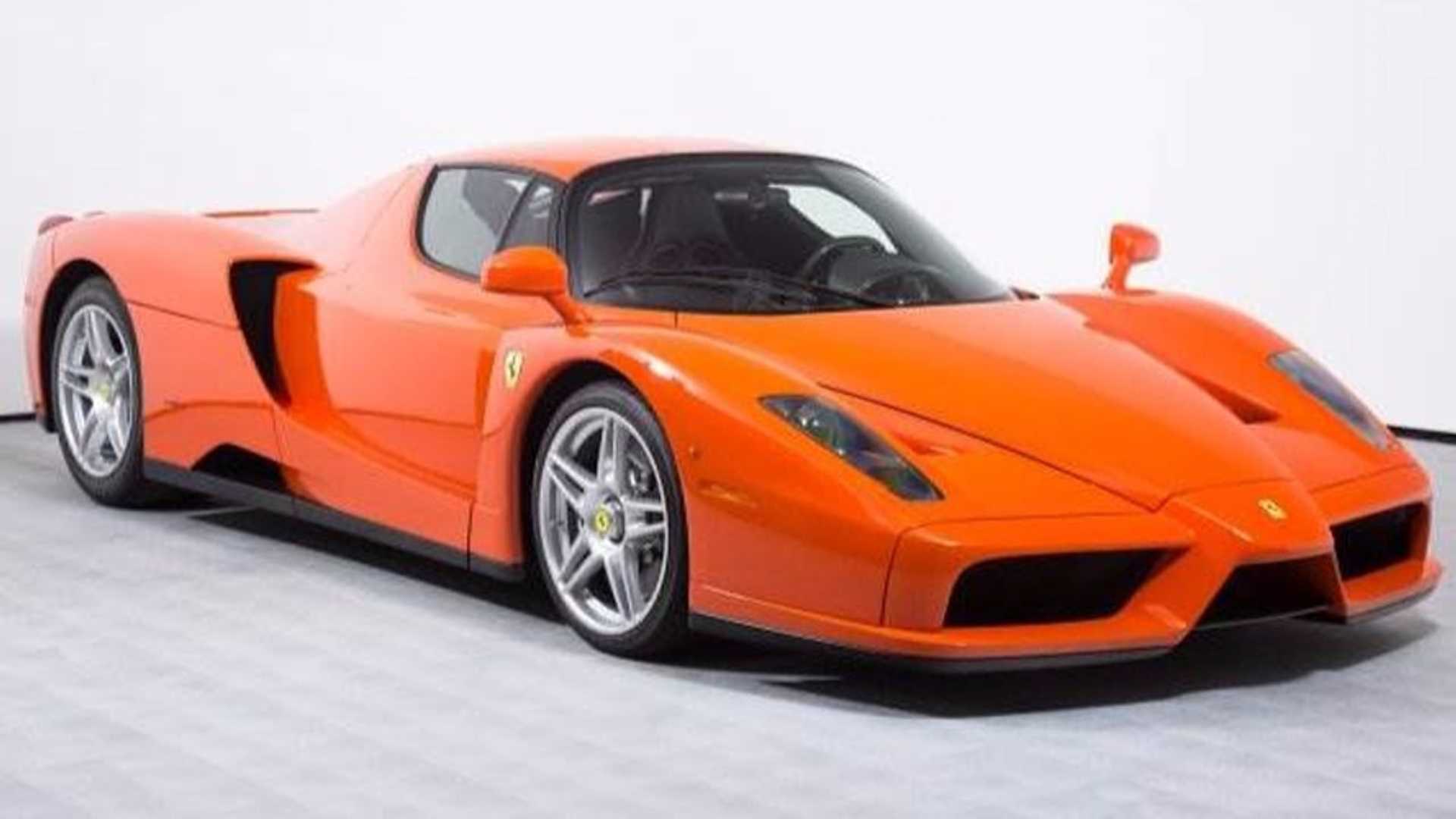 Plus de 3 millions d’euros pour l’unique Ferrari Enzo orange