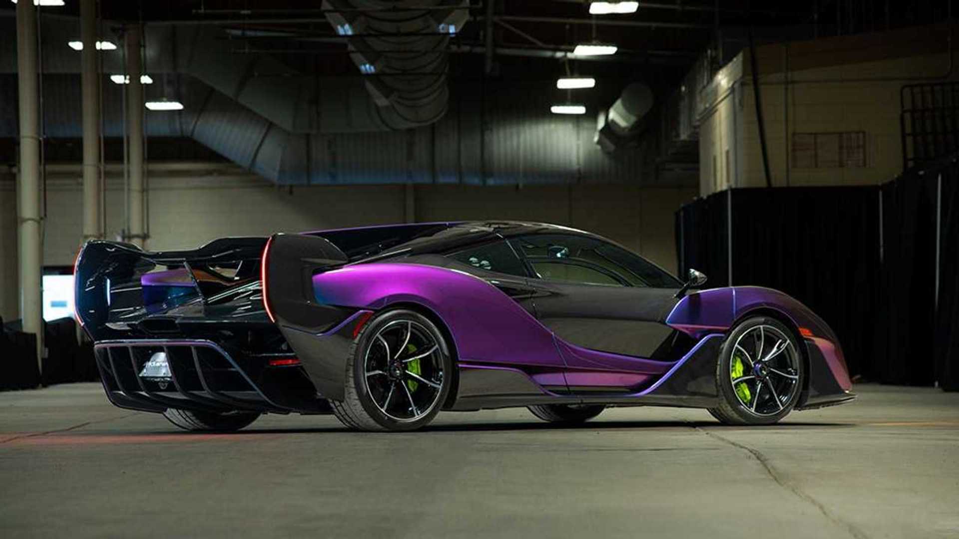 La McLaren Sabre che cambia colore può valere 4 milioni di dollari