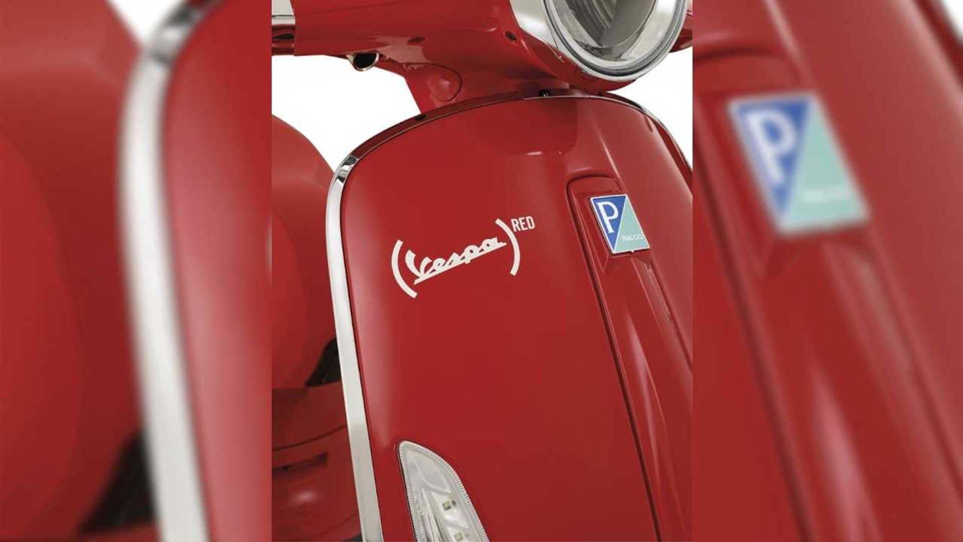 Vespa And (RED) Release New Primavera (RED) 125 In Japan