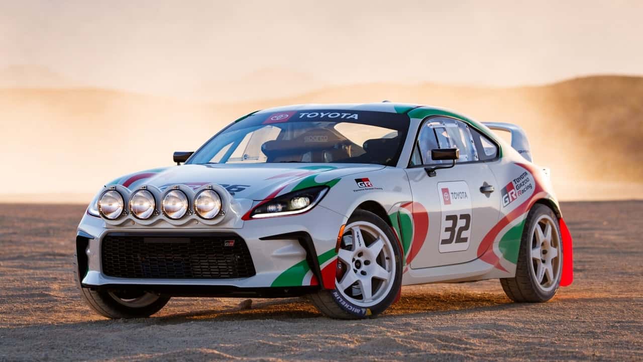 Toyota ha fabricado un GR86 AWD de rally de ensueño