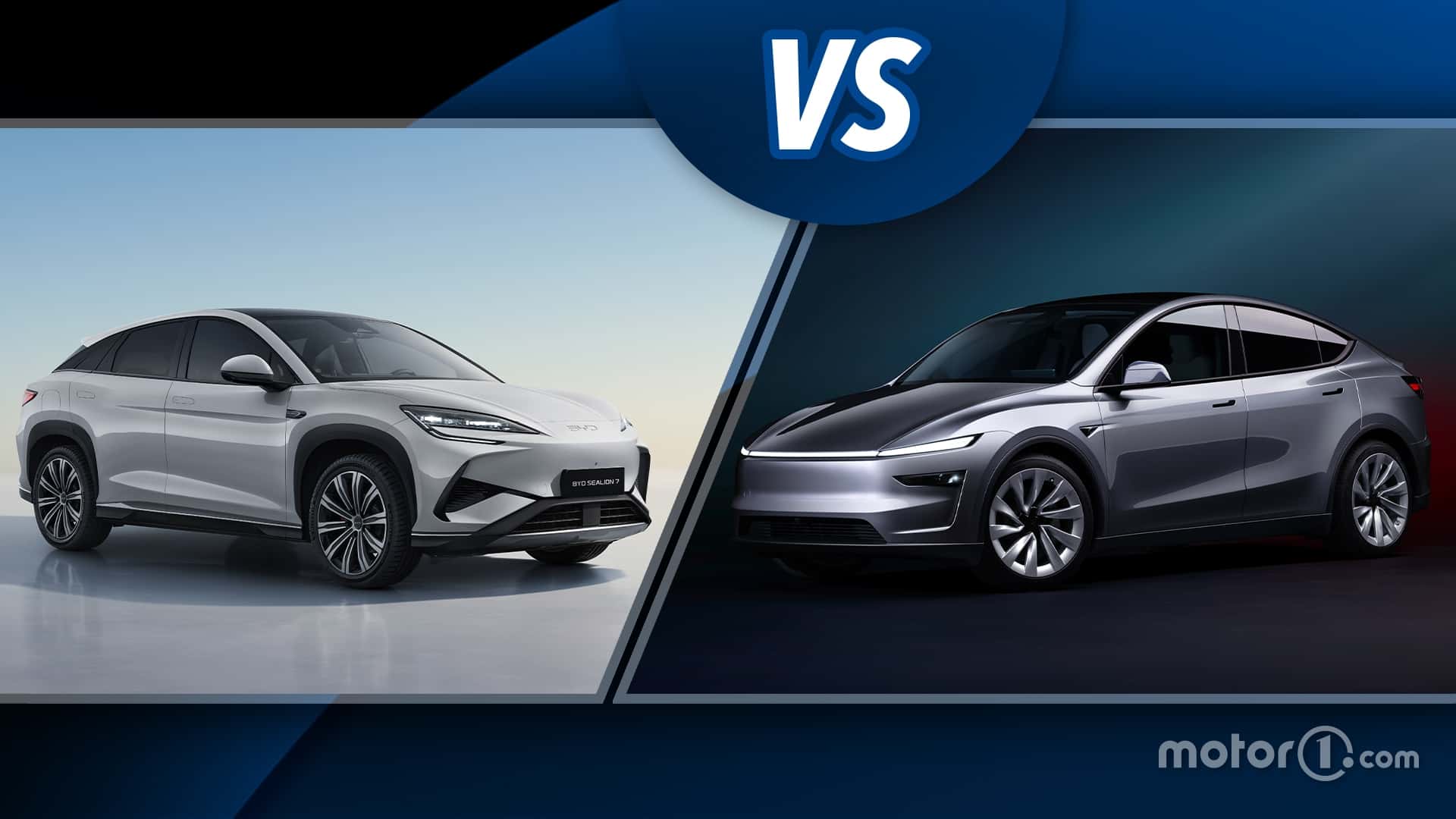 BYD Sealion 7 VS Tesla Model Y Juniper, così uguali e così diverse