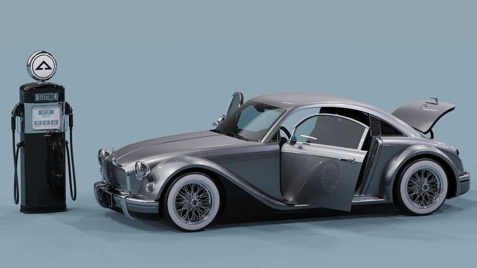 Alpha Motor Montage Coupé, un biplaza eléctrico de aspecto retro