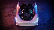 This Tesla SpaceX Electric Hypercar Is Built Around Two Huge Rockets