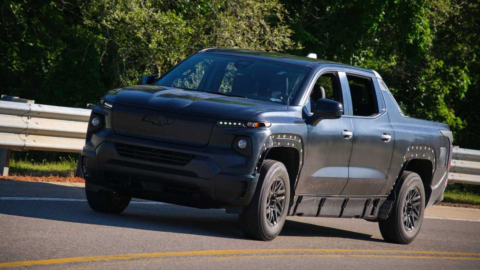Watch Chevrolet Silverado EV Engineering Truck On GM's Test Tracks