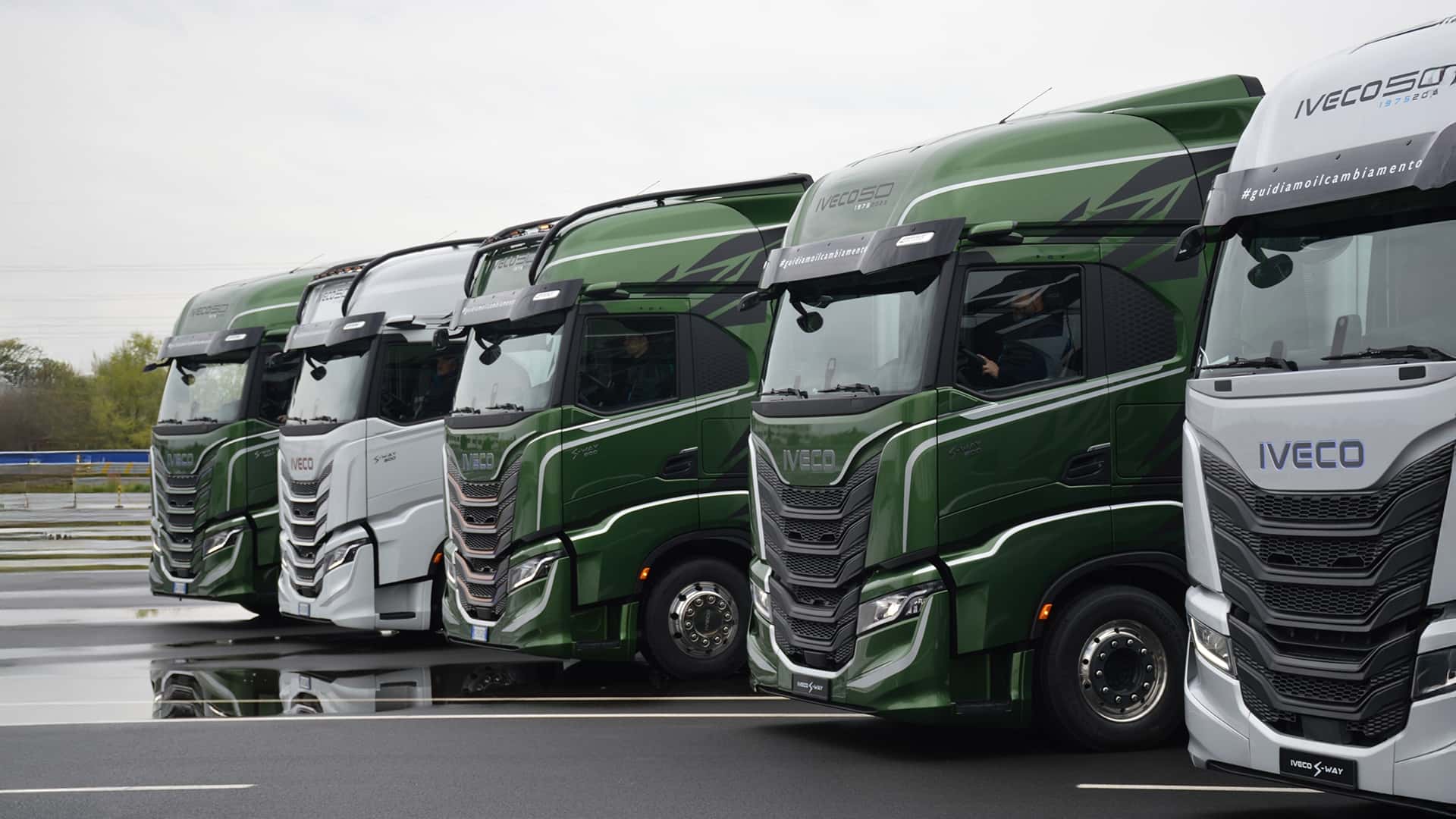 IvecoS-Way Tour 2025, tutte le tappe e i camion on the road