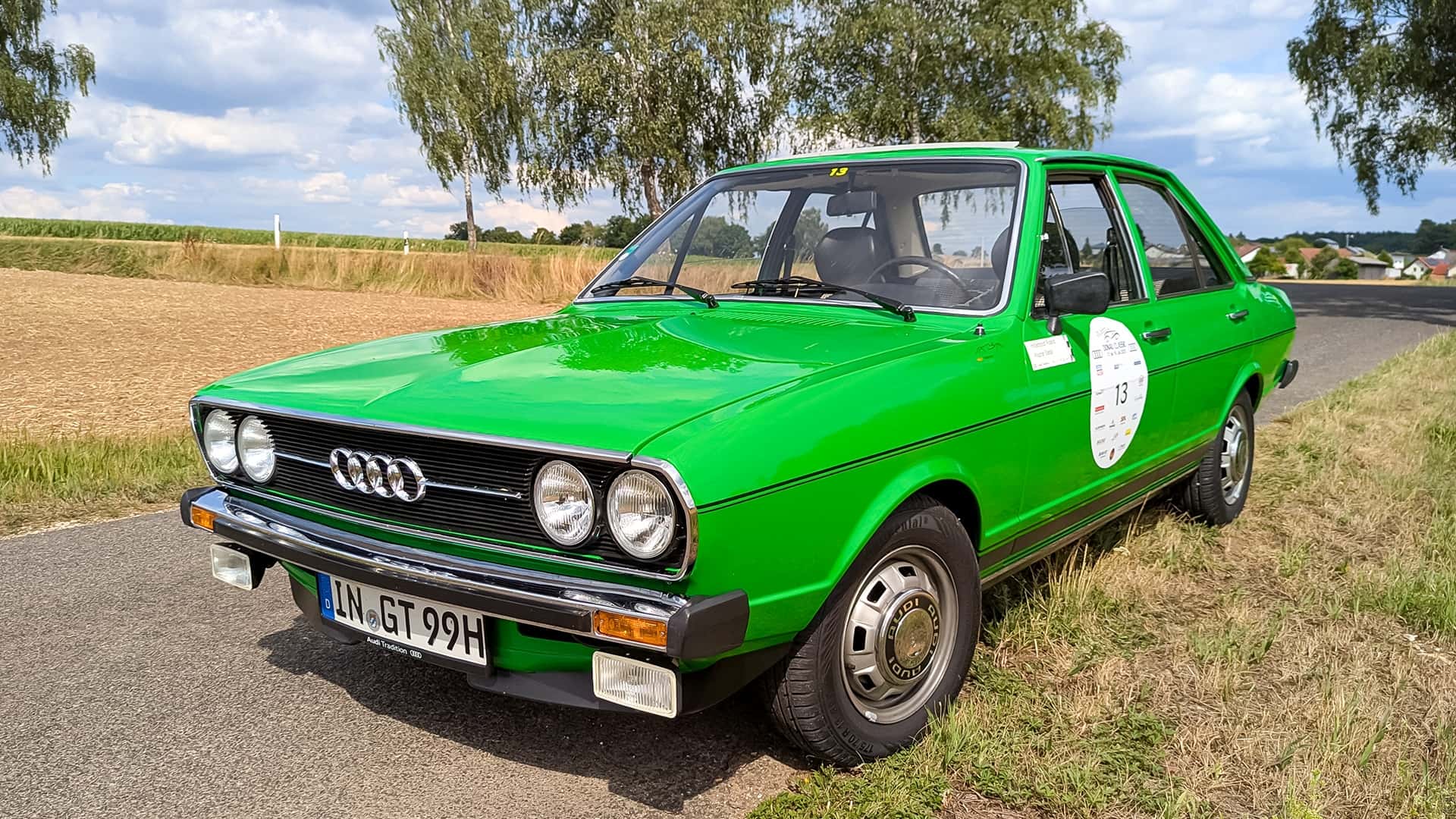 Audi 80 GTE 1976, la berlina deportiva alemana cumple medio siglo