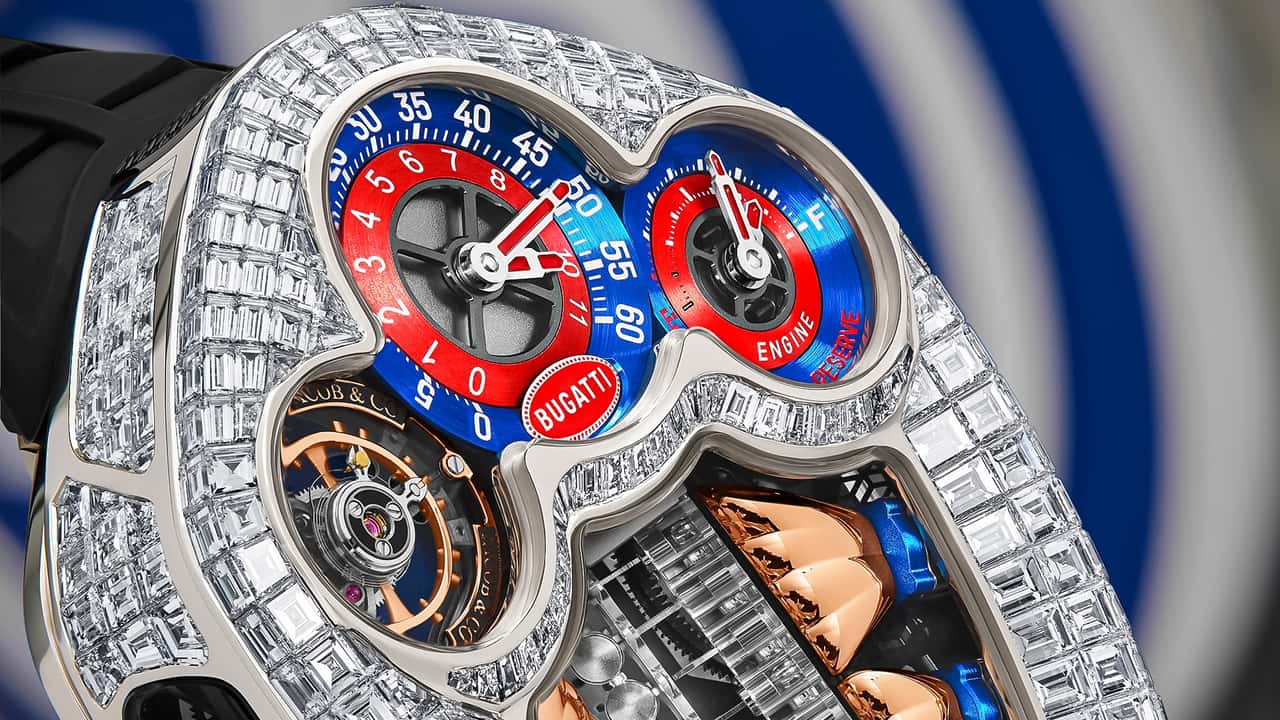 Bugatti zeigt eine prachtvoll-aberwitzige Tourbillon-Uhr