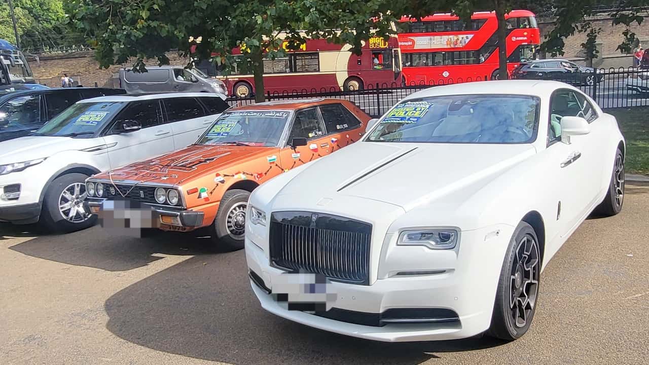 Metropolitan Police seize £6 million worth of supercars in London