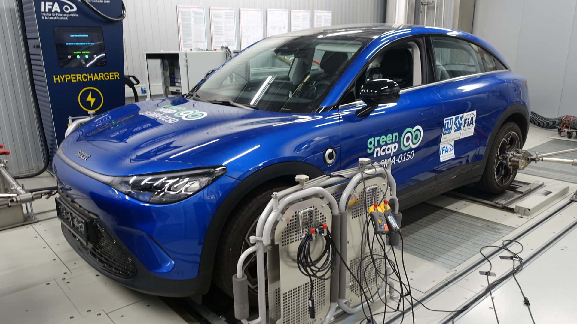 How efficient are BYD, smart, MG, Hyundai and BMW?