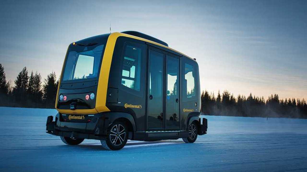 Continental CUbE: Autonom fahrender Shuttle-Bus zur Sensor-Erprobung