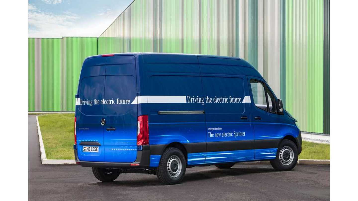 Mercedes-Benz Releases eSprinter Electric Van Specs