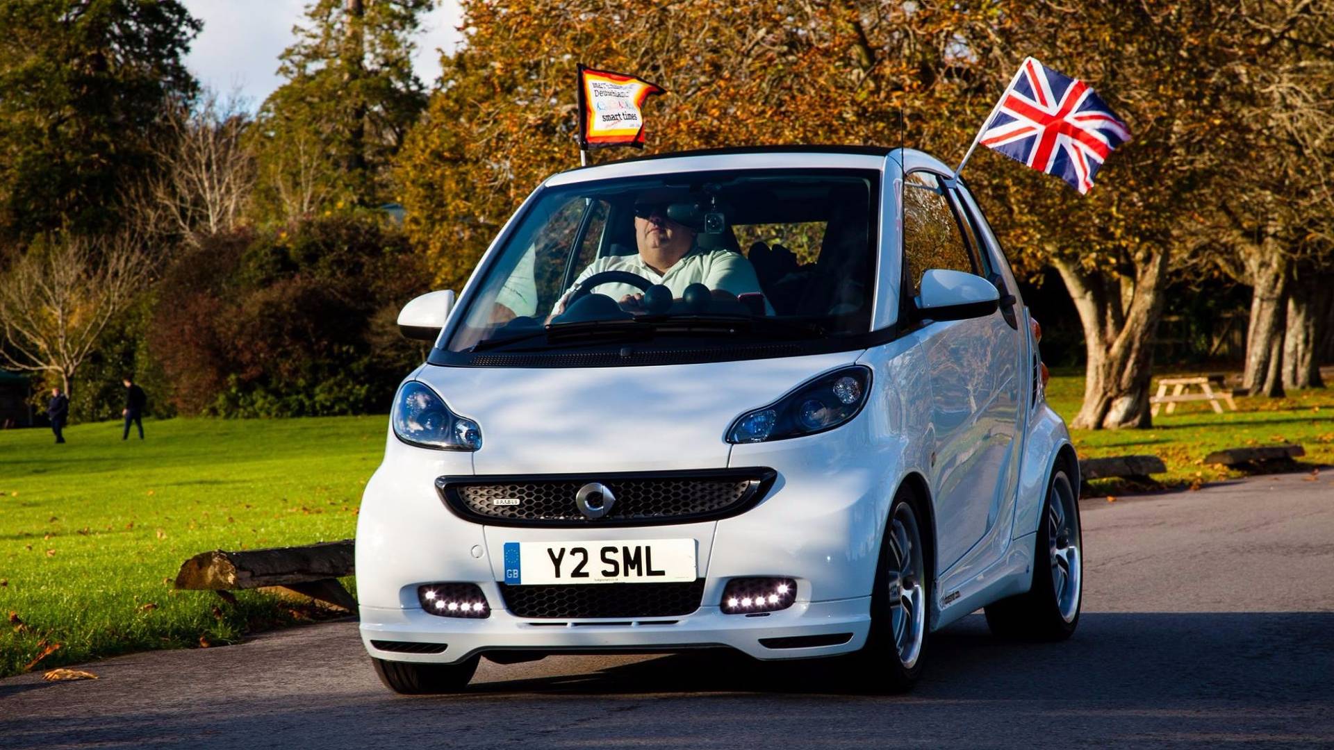 166 Smart rassemblées en Angleterre
