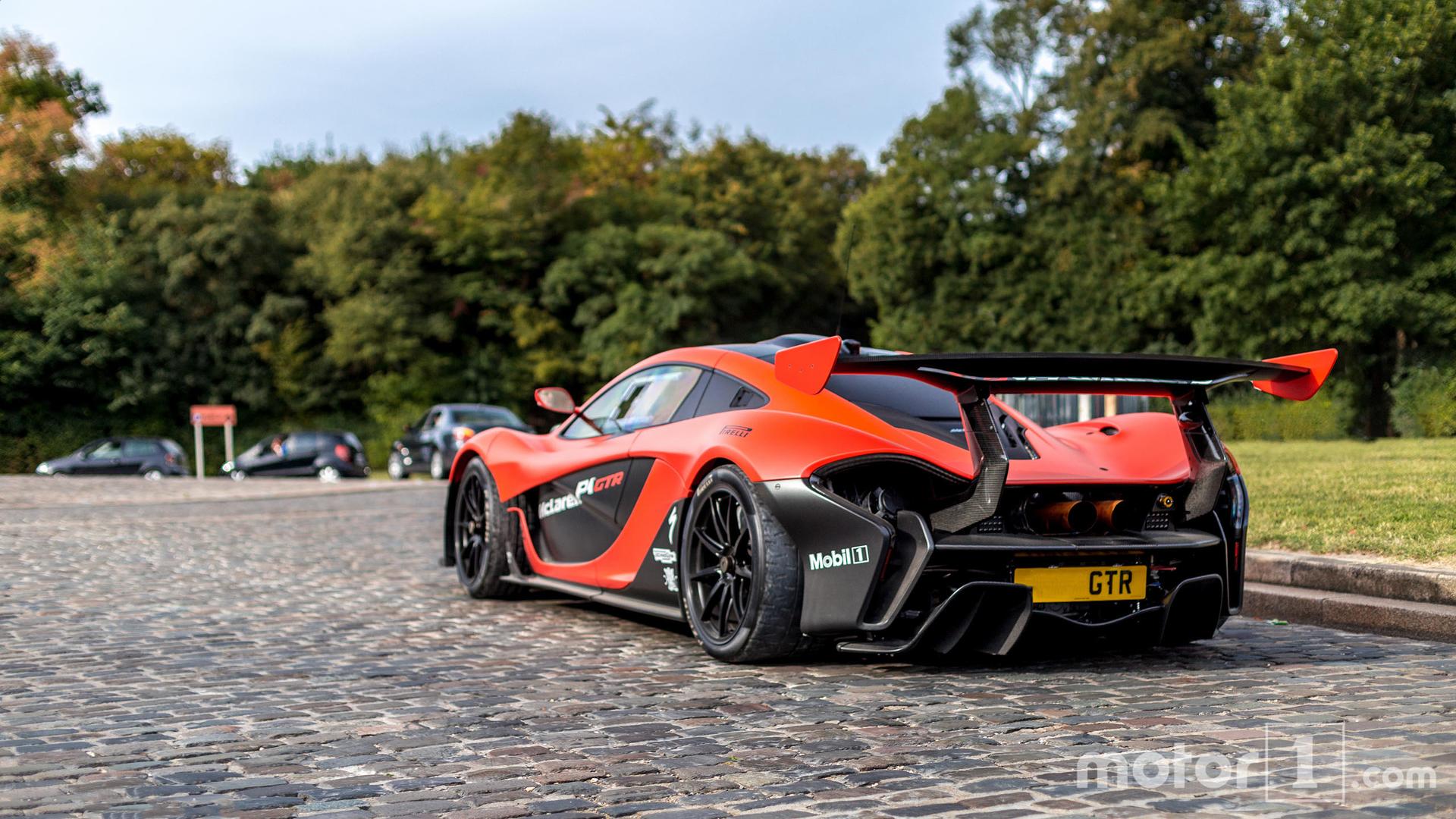 PHOTOS - Une rarissime McLaren P1 GTR LM devant notre objectif