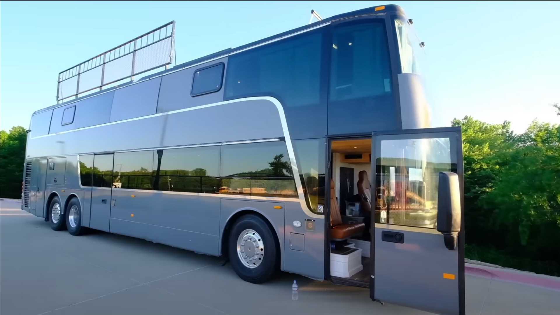 Double Decker Bus Converted Into Two Story RV For Family Of 43 OFF Double Decker Bus Converted Into Two Story RV For Family Of 43 OFF