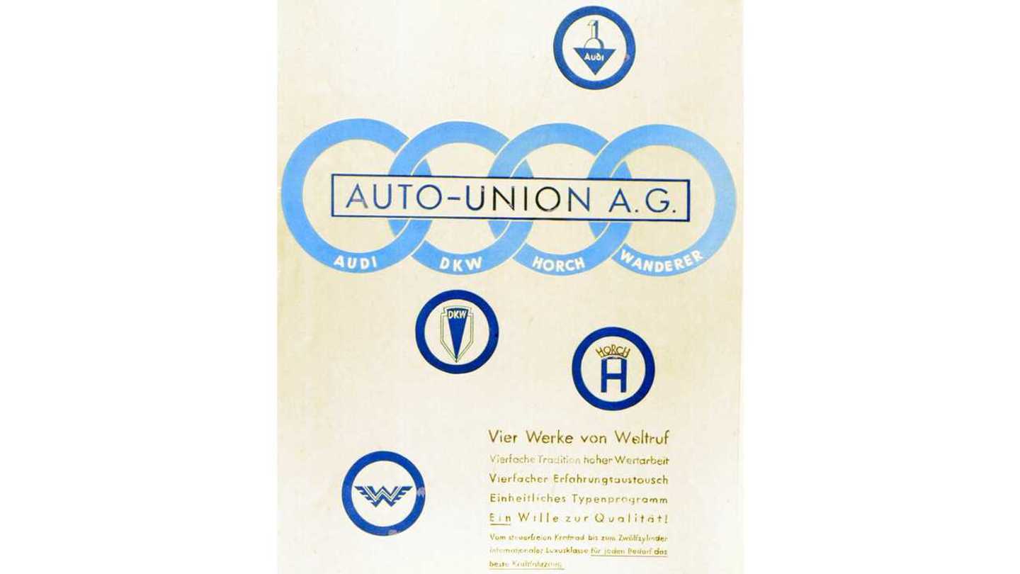 90 Jahre Auto Union: Die Geburtsstunde der vier Ringe