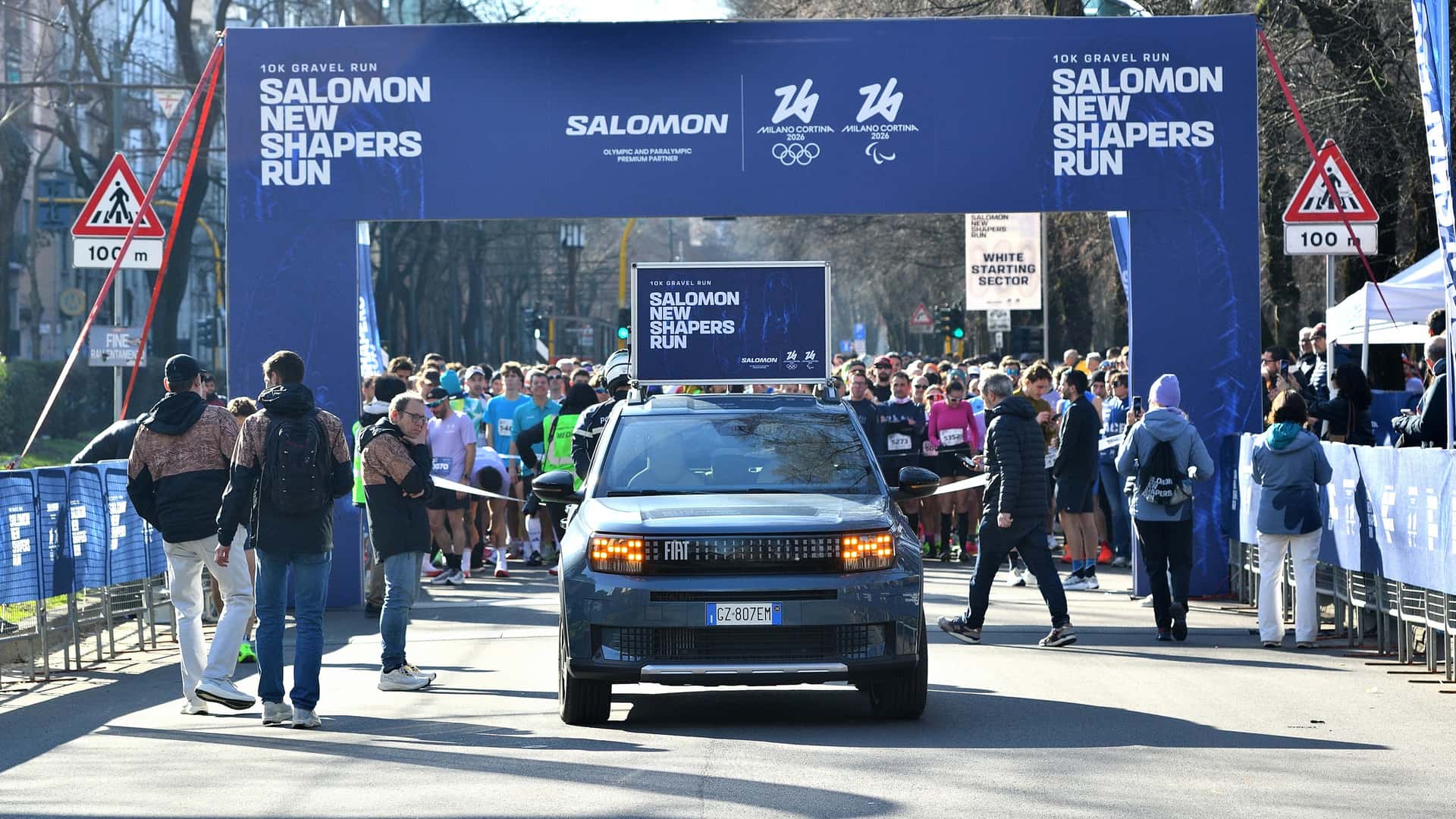 Fiat protagonista alla Salomon New Shapers Run 2026