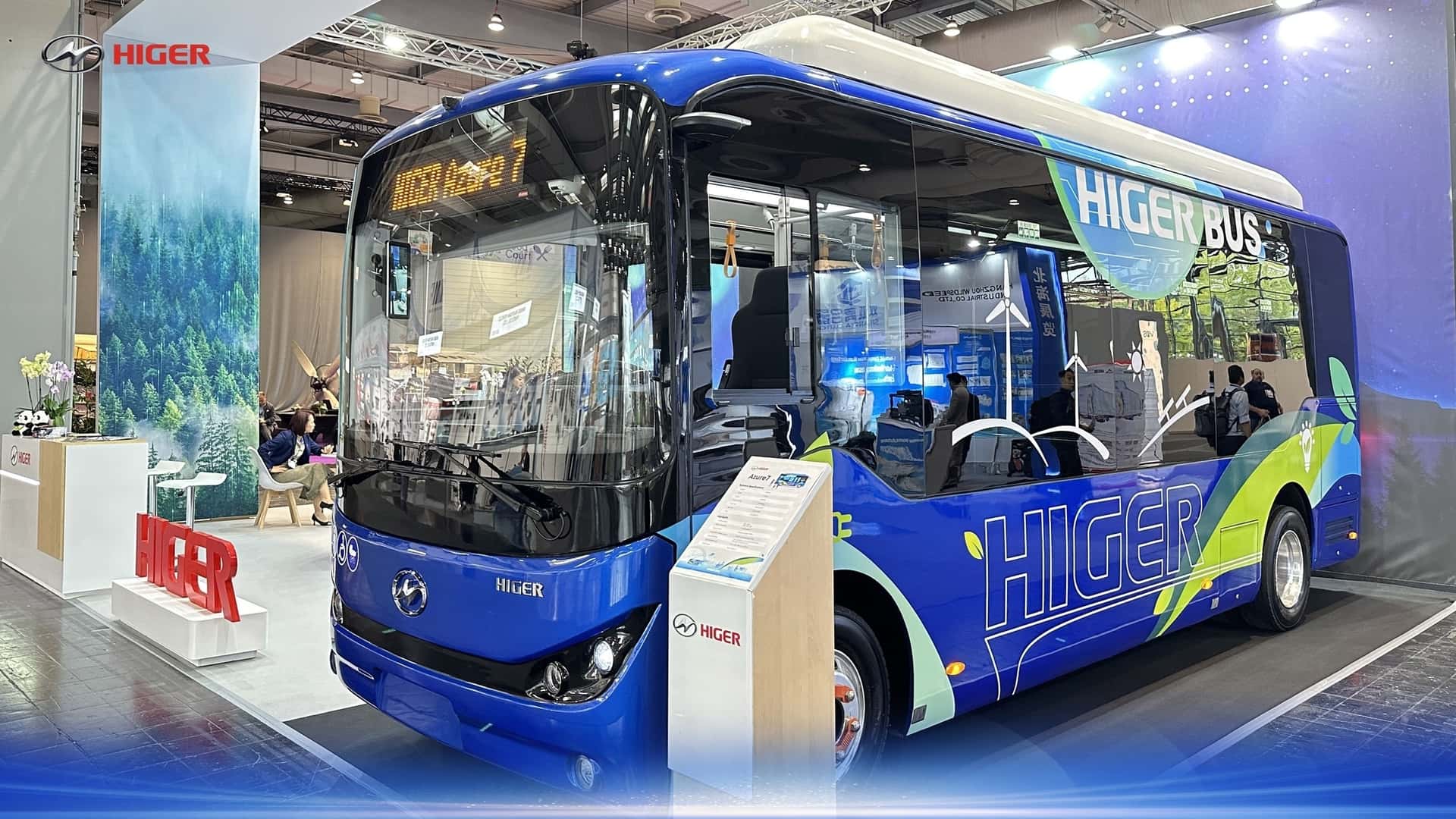 Higer Azure 7: Novo ônibus elétrico compacto chega ao Brasil em dezembro