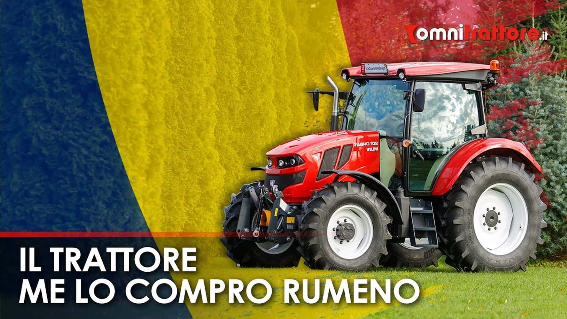 Trattori rumeni IRUM Tagro 102 e TAF 690 S5