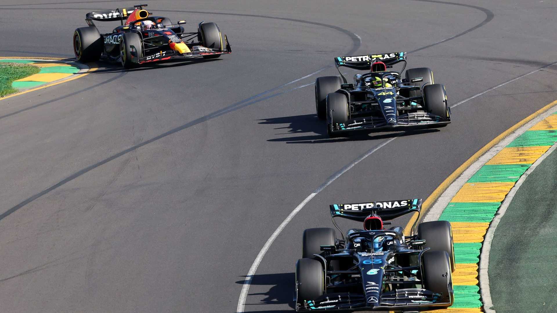 Russell to reassess claim Red Bull can win every F1 race after Mercedes ...