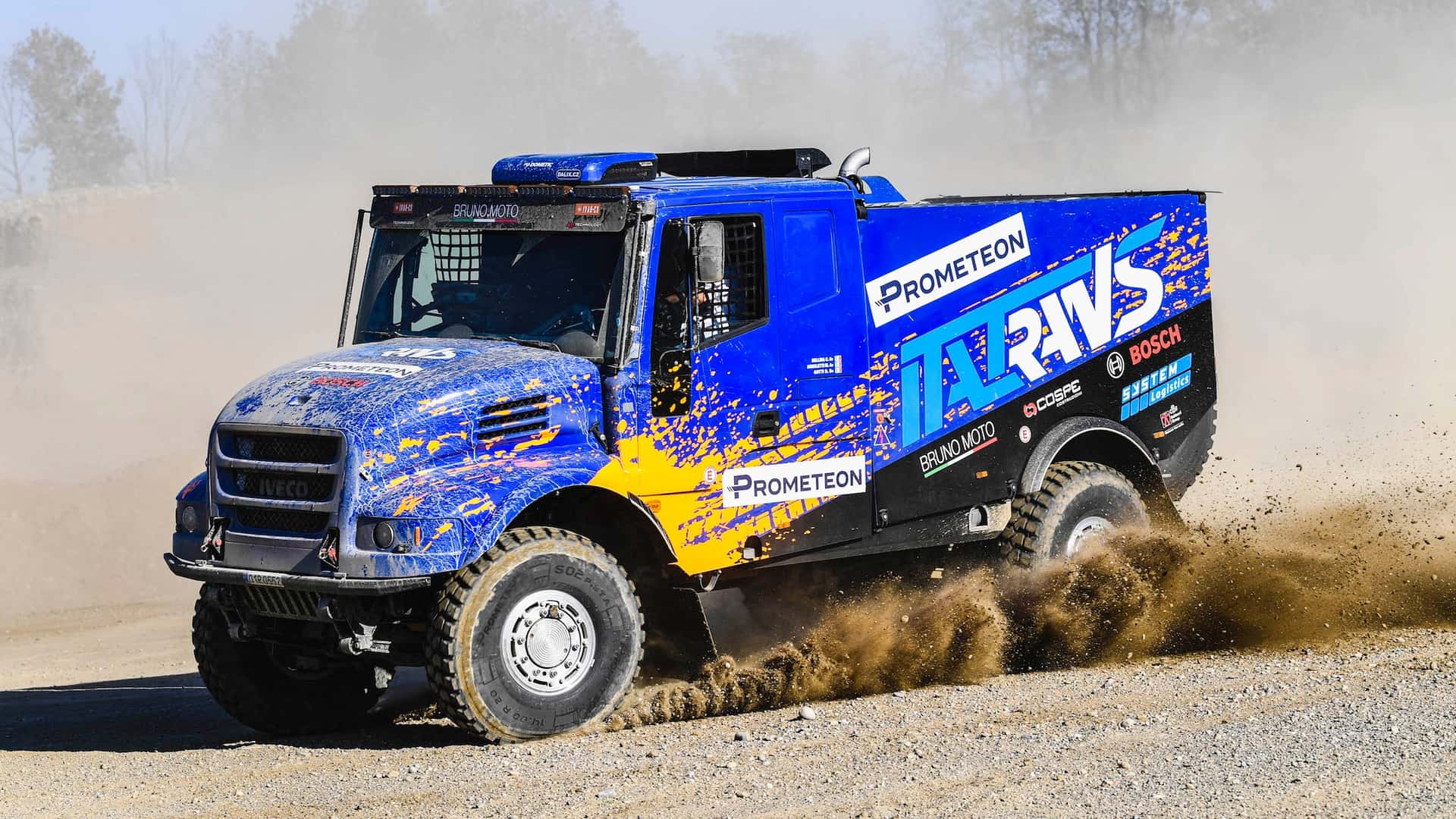 Pneumatici, il marchio Prometeon debutta con la Dakar 2024