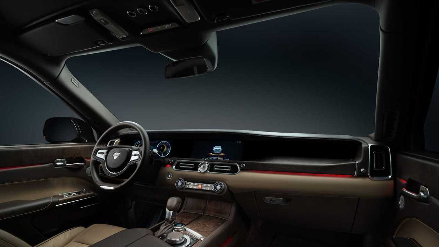 Aurus Komendant 2023: así es el nuevo y enorme SUV de lujo ruso