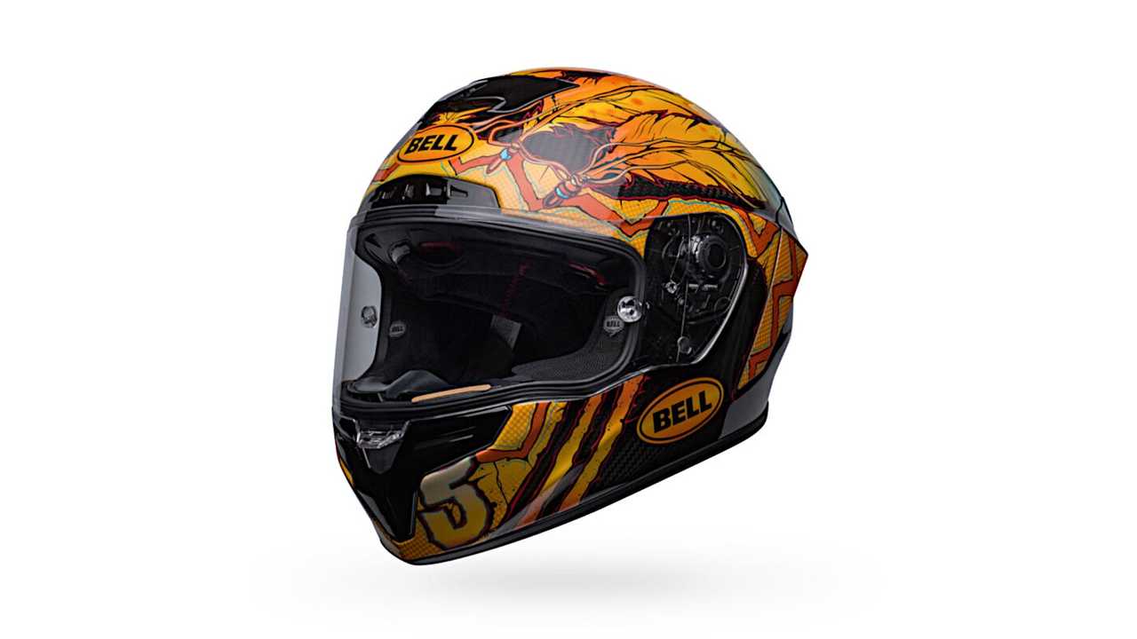Bell Racestar DLX Dunne Gold Black Helmet Speed Addicts