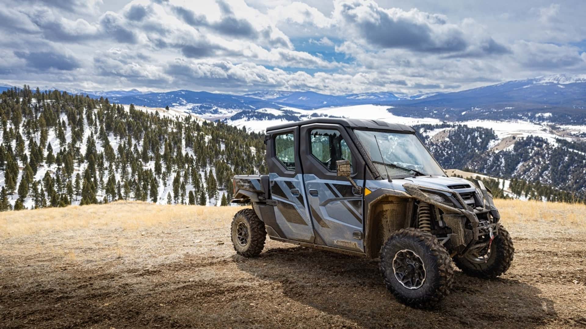 Kawasaki's New Four-Door Ridge Crew UTV Has Old-School Truck Vibes, and ...