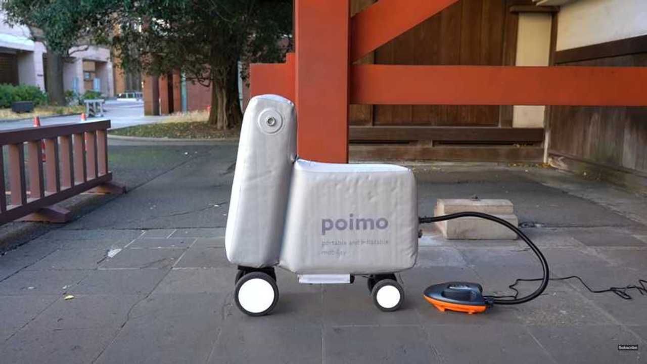 Would You Ride A Soft, Squishy, Inflatable Electric Scooter?