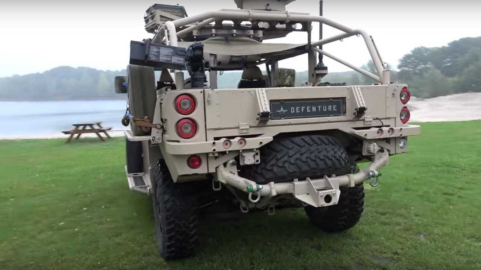 Defenture, el SUV blindado que todos los militares quieren