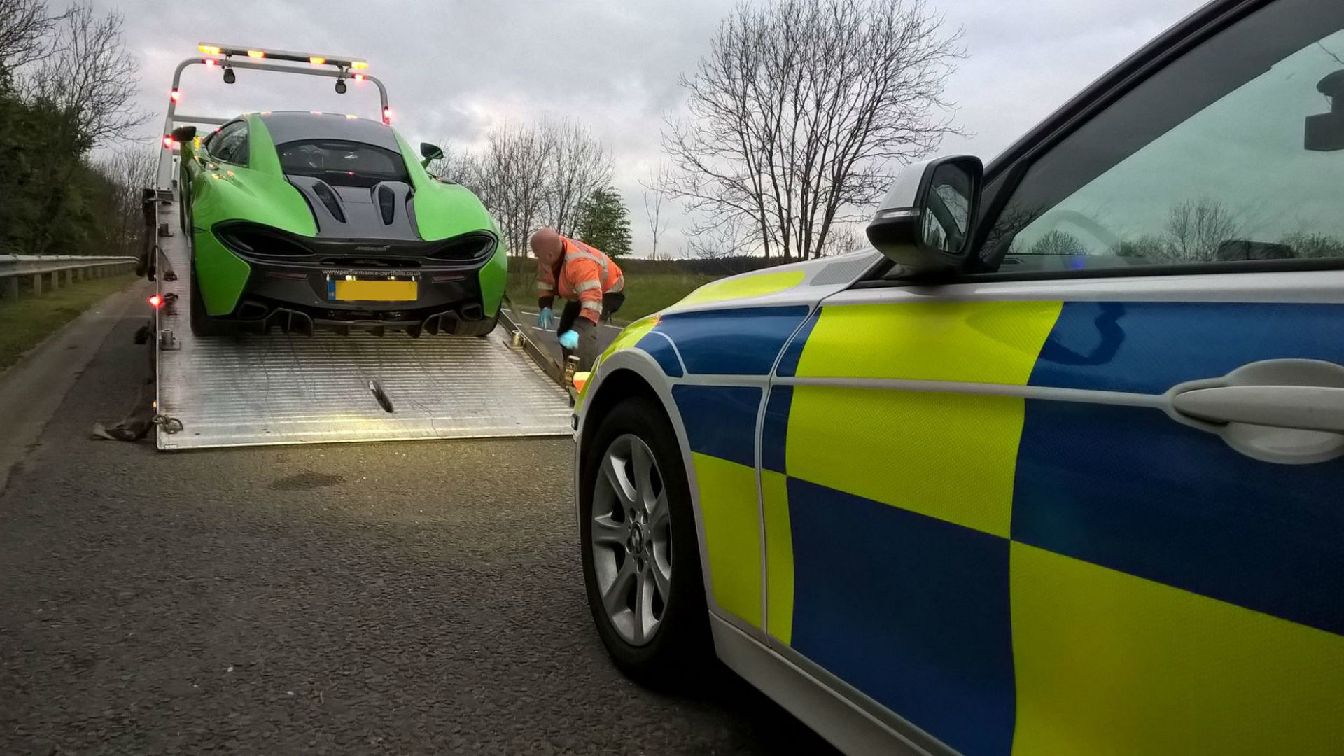 Record number of vehicles seized by UK police in 2023